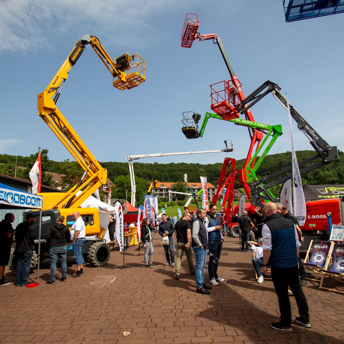 Hoeflon Mini Cranes UK | Crowland Cranes - Official Dealer