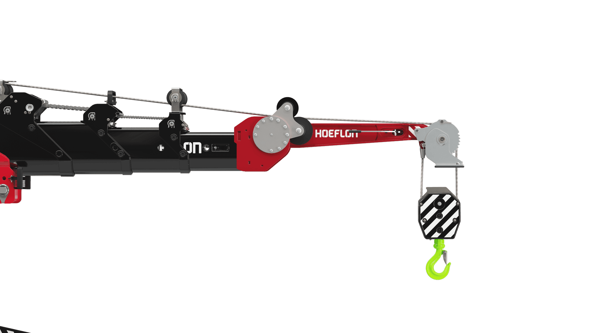 Hoeflon C30e » Spider Crane with brute strength up to 9000kg 💪